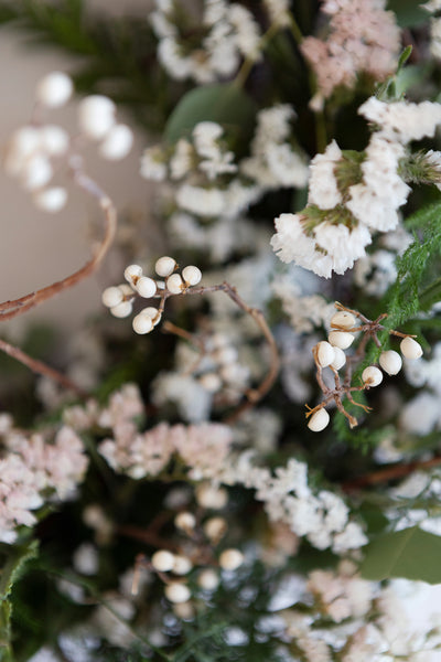 White Winter Wreath – prunelesfleurs